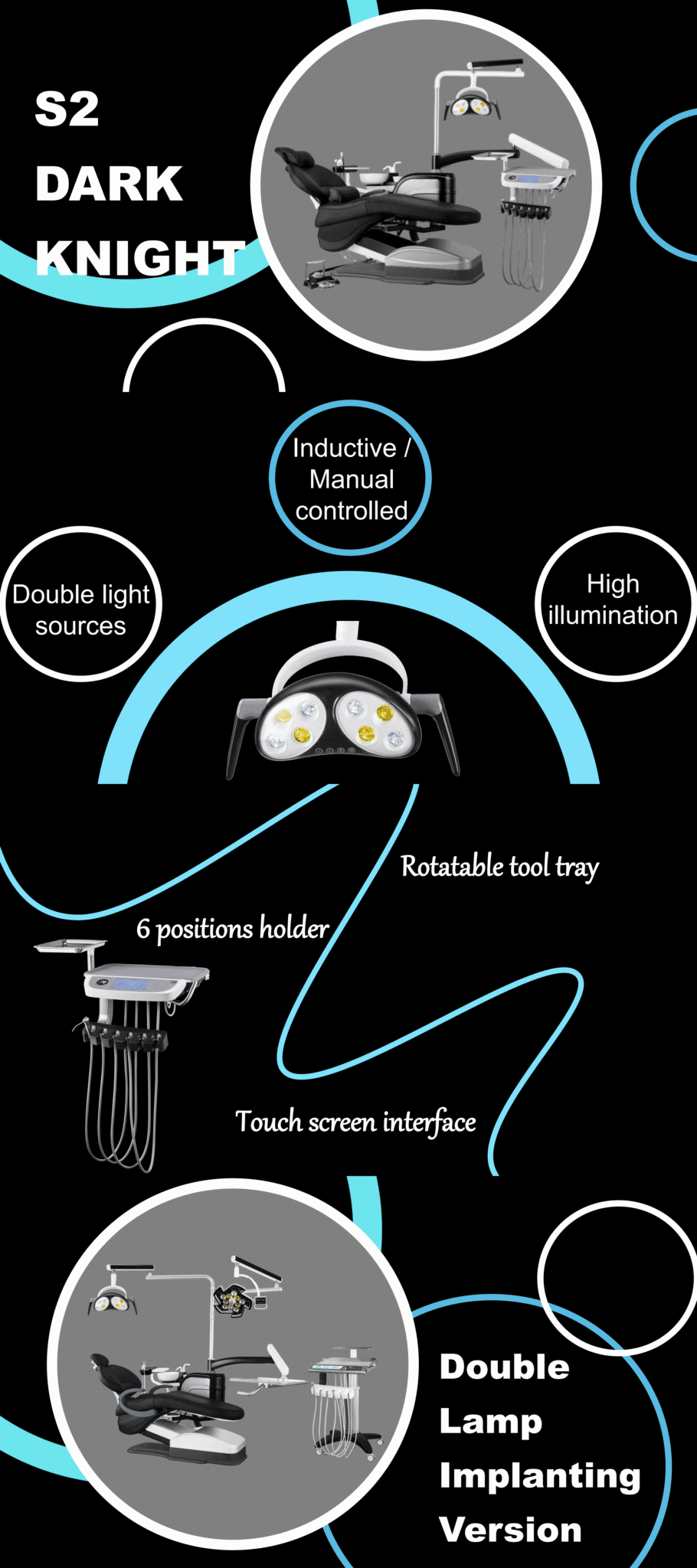 S2 dark knight – Detes Medical Supplies